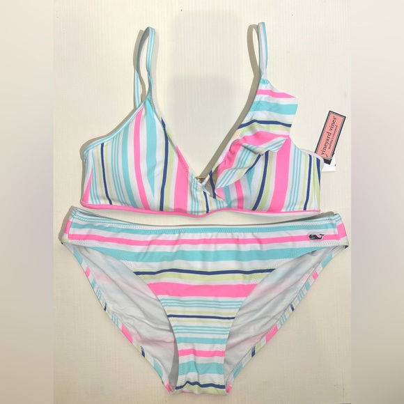 Vineyard Vines | Swim | Nwt Vineyard Vines Striped Bikini Set | Poshmark